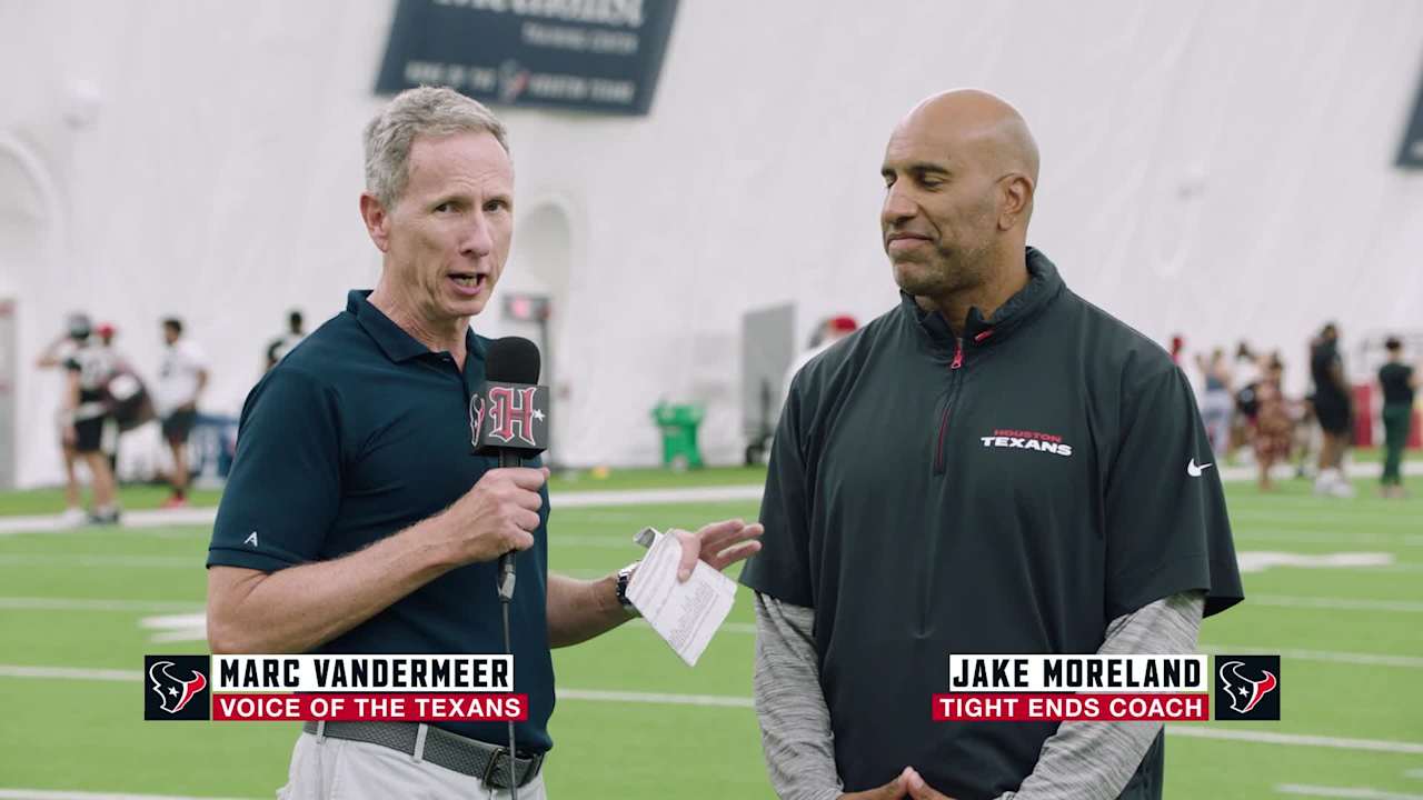 Texans Radio Interview with Jake Moreland from Training Camp