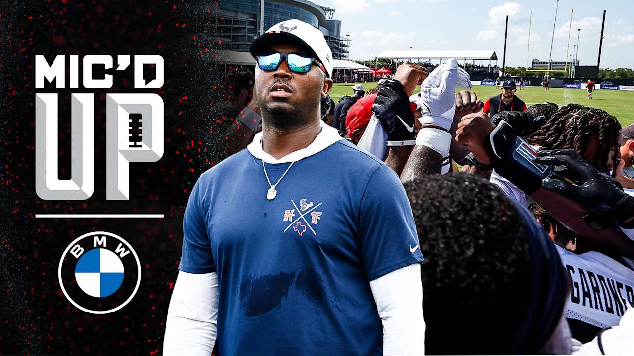Mic'd Up: Texans QB Coach Jerrod Johnson COMMANDS the Field