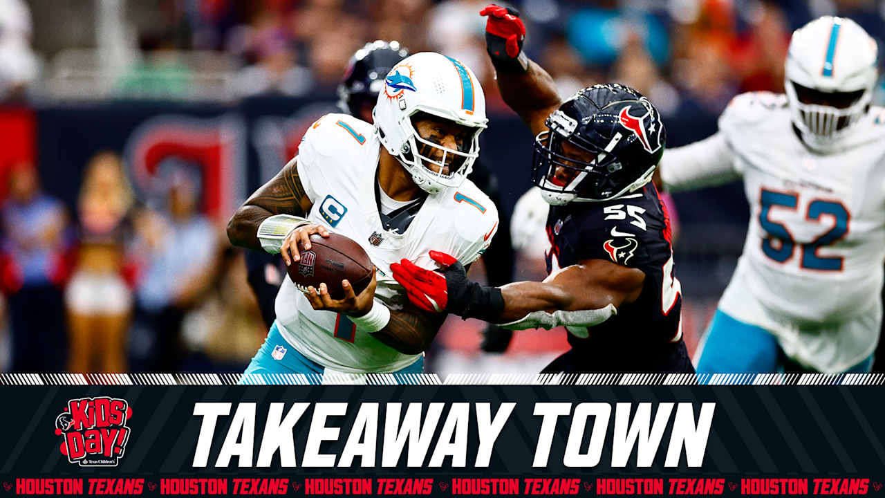 The Houston Texans picked off a trio of passes and also recovered a ...