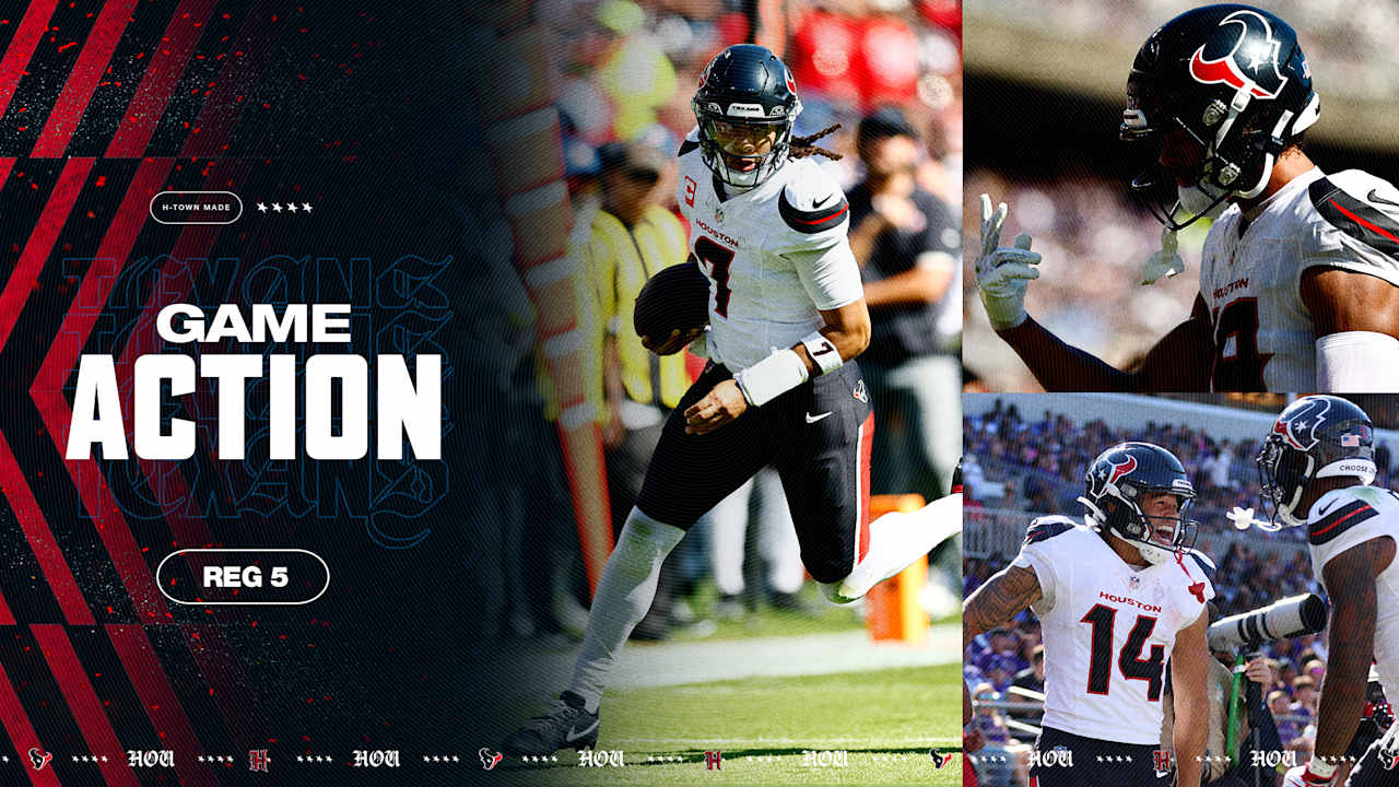 Gameday Action: Texans at Ravens | Week 5