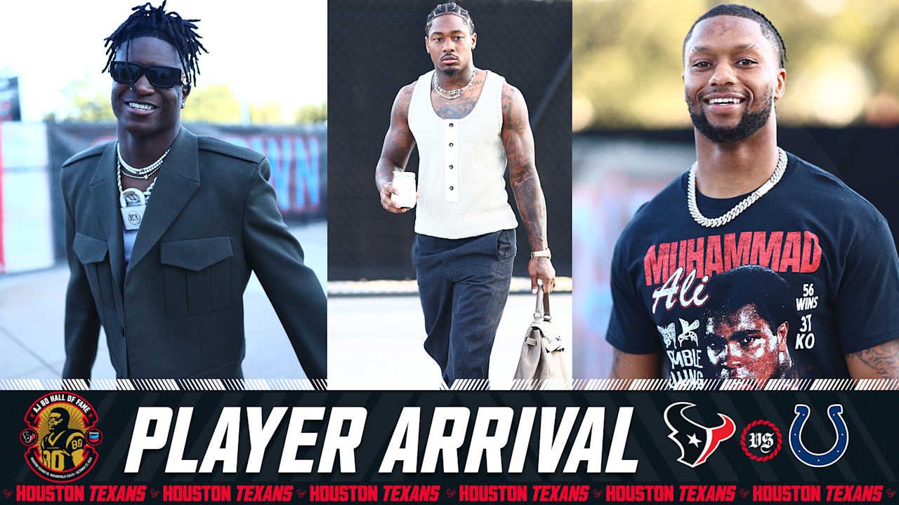 Kickoff Countdown: Arrivals in Focus | Texans vs Colts, Week 8
