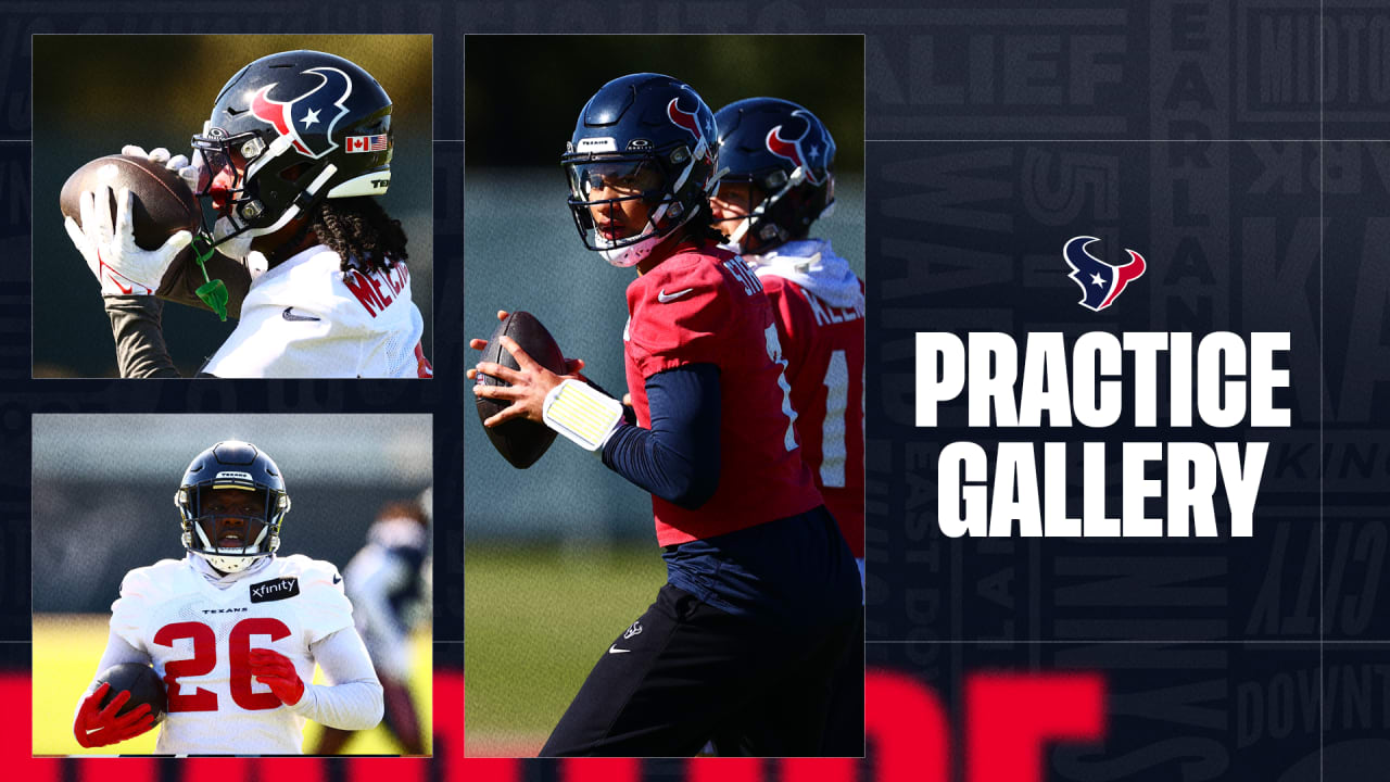 Practice Photos: Texans prepare for Wild Card Round vs. Browns