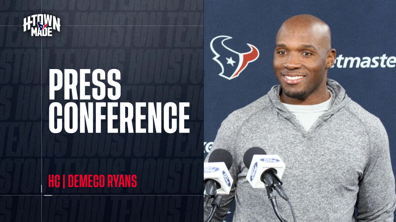 Head Coach DeMeco Ryans: 'We just focus on the moment & helping the team'