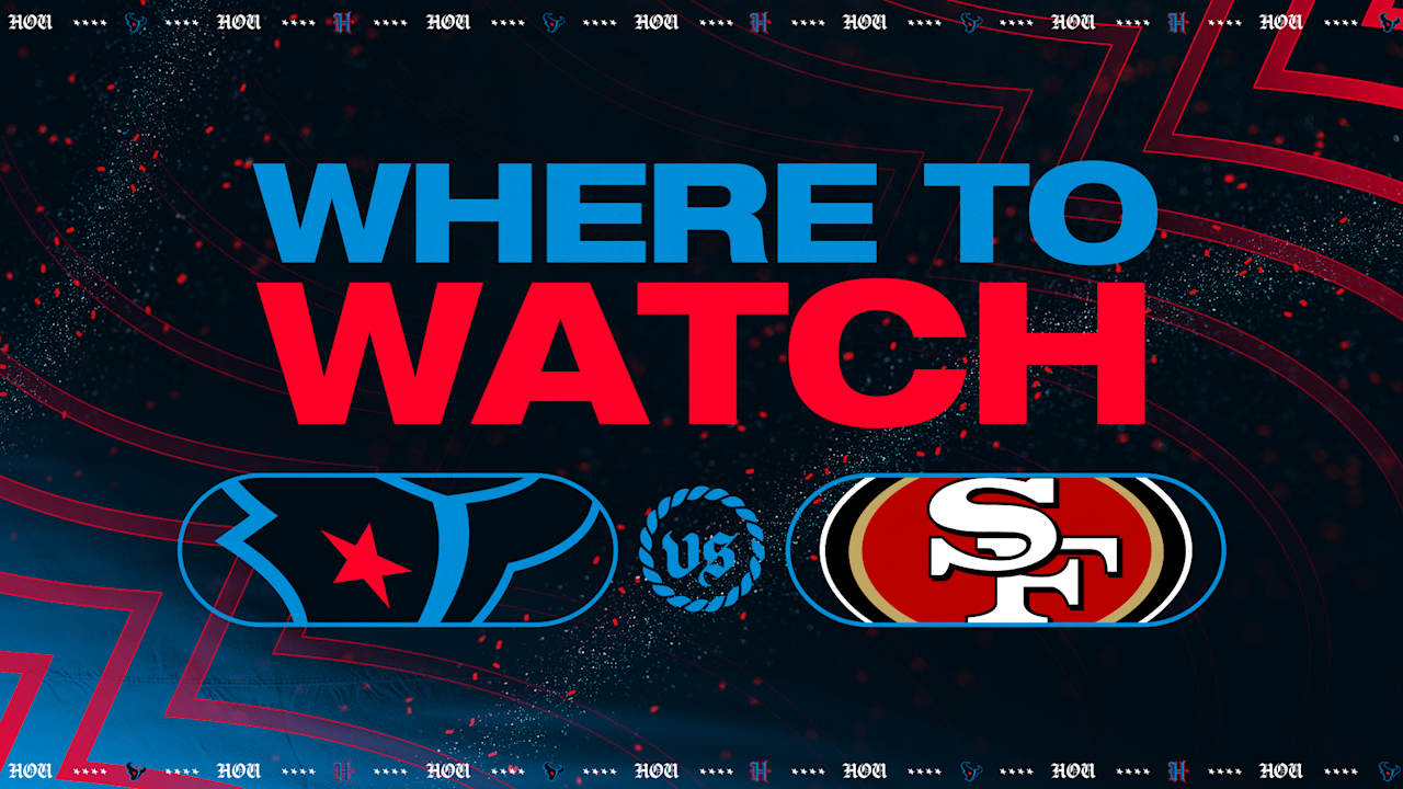 Where to stream, watch or listen to Texans vs Niners