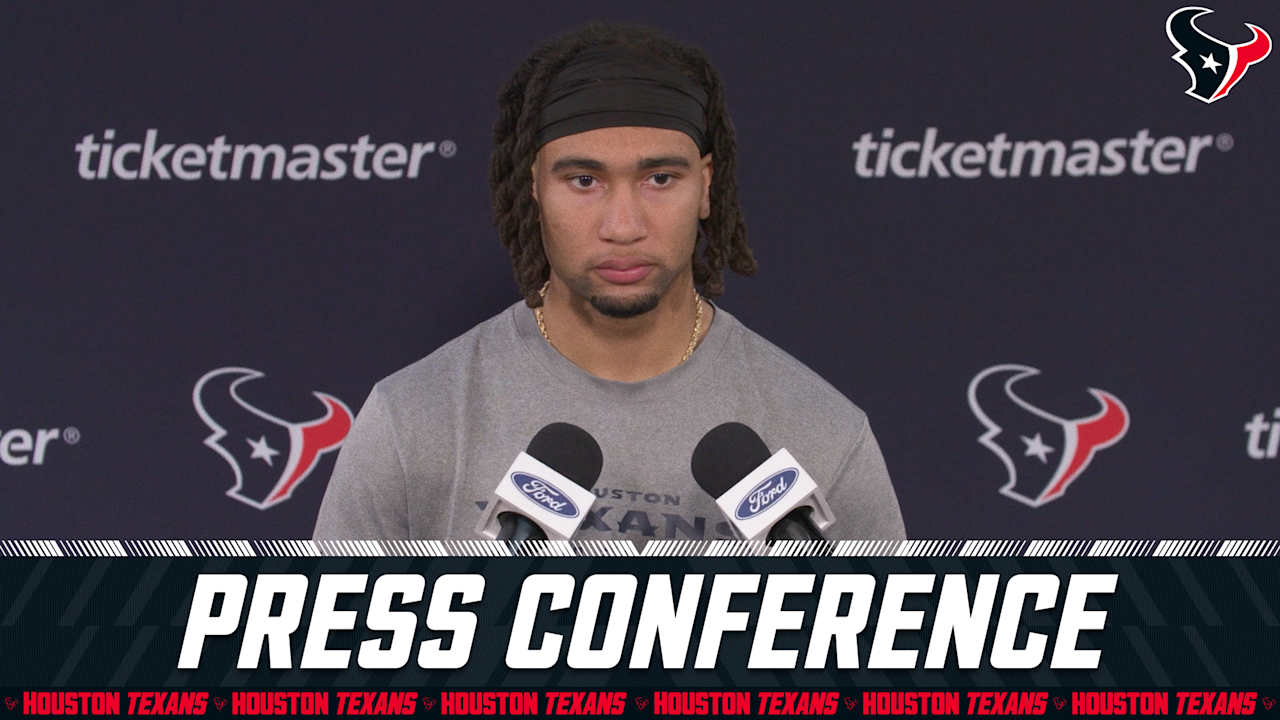 C.J. Stroud addressed the media on December 17, 2024