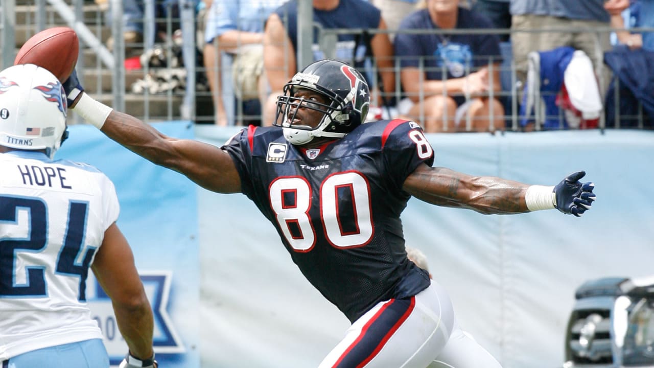 Andre Johnson fue elegido al Salón de la Fama anoche.