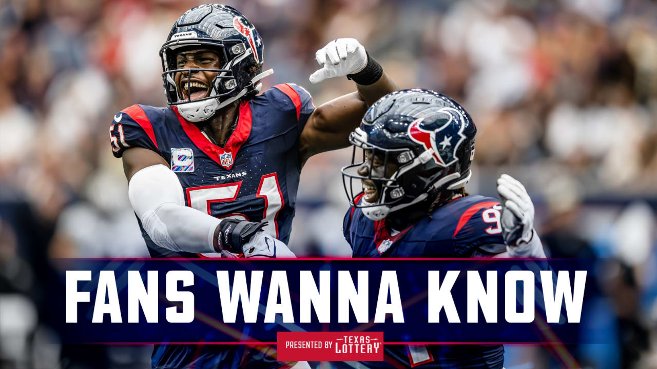 Fans had questions about the Houston Texans playoff chances, WR John ...