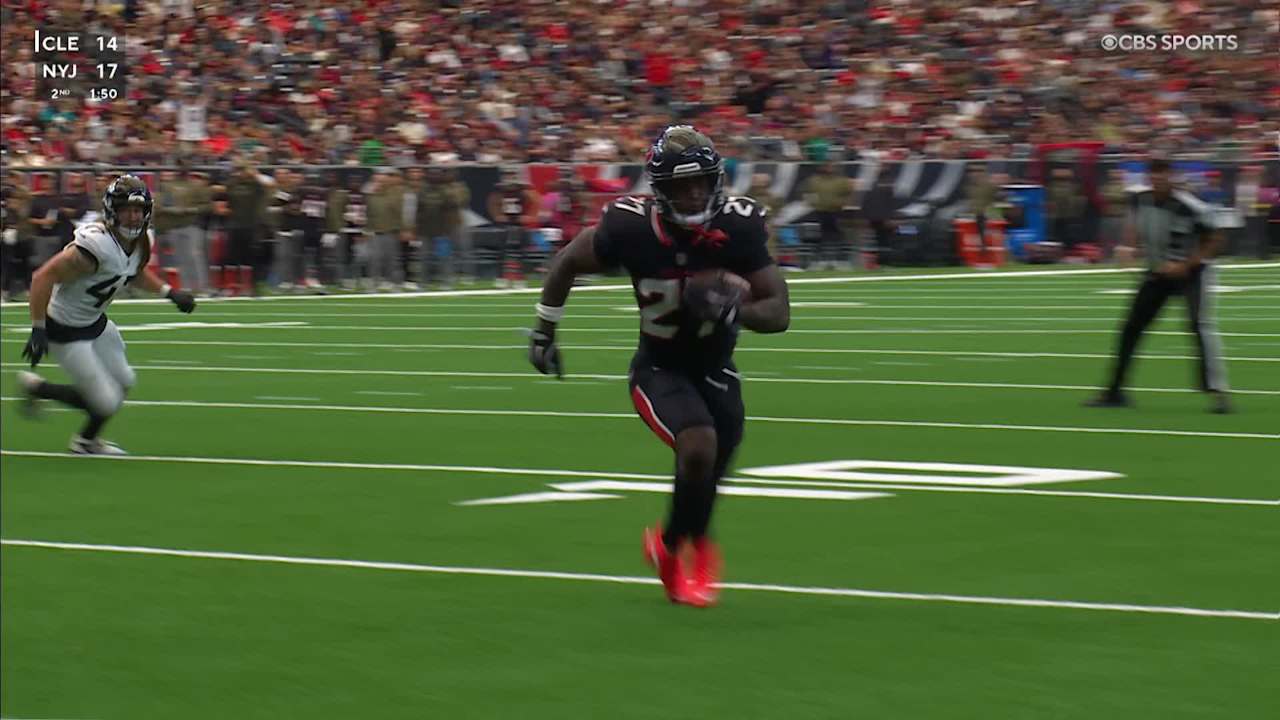 Woody Marks' second NFL rushing TD trims Jaguars' lead to 20-9