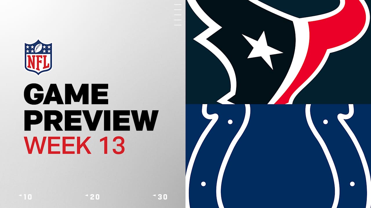 Texans vs. Colts preview Week 13