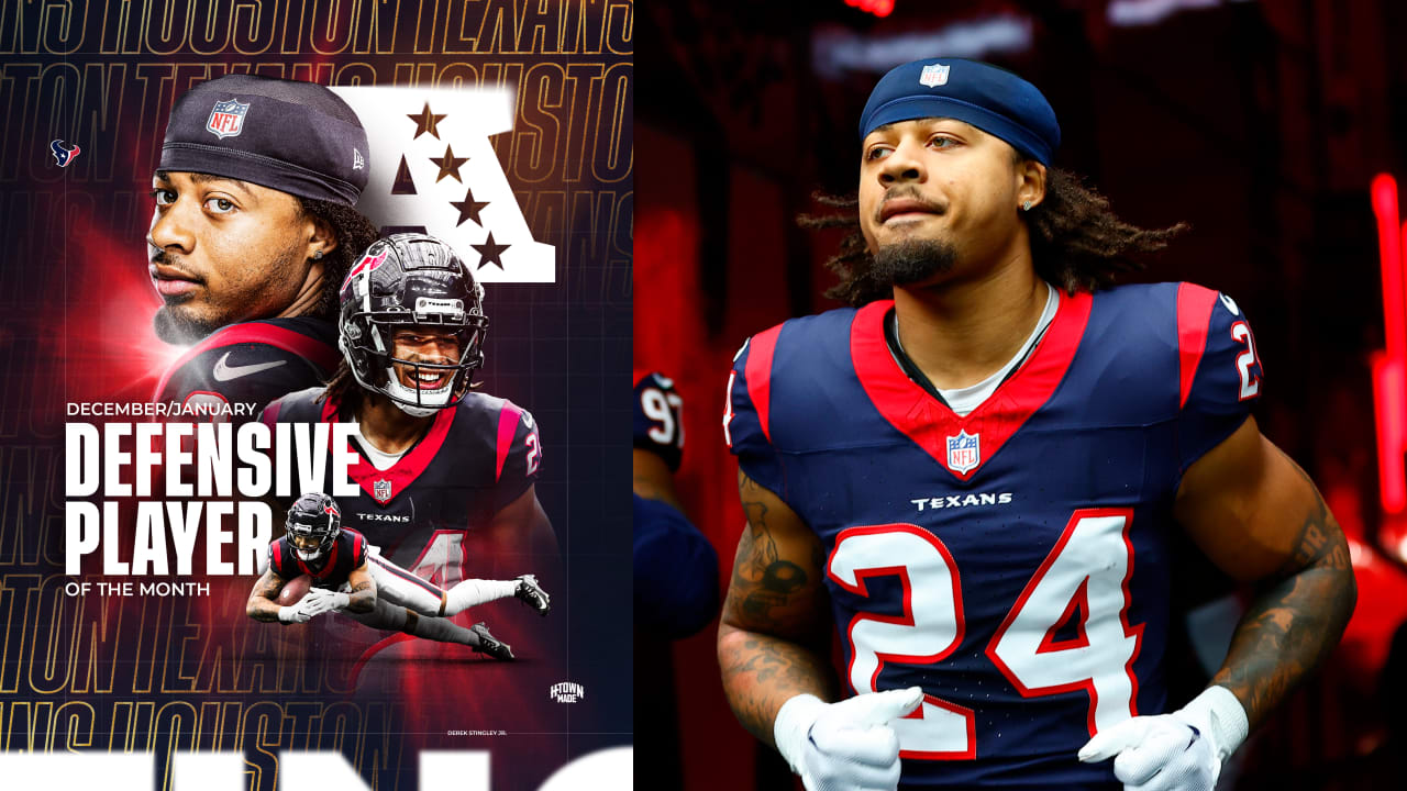 | Derek Stingley wins AFC Defensive Player of the Month