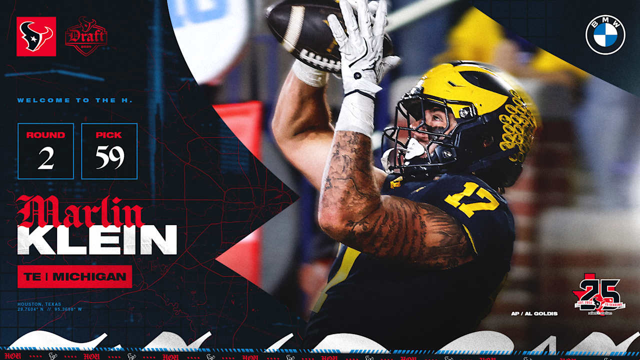 The Houston Texans selected Georgia Tech G Keyland Rutledge