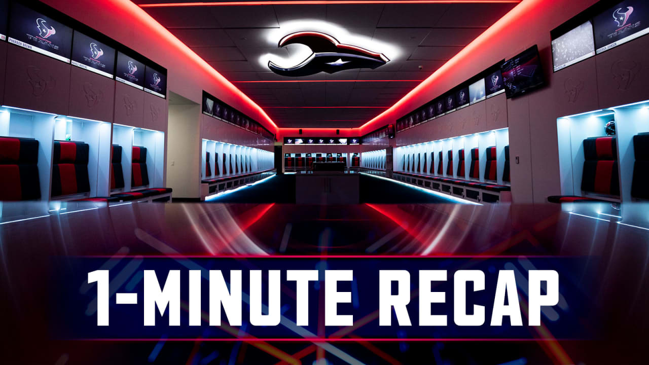 The Houston Texans cleaned out their lockers on Monday at NRG Stadium ...