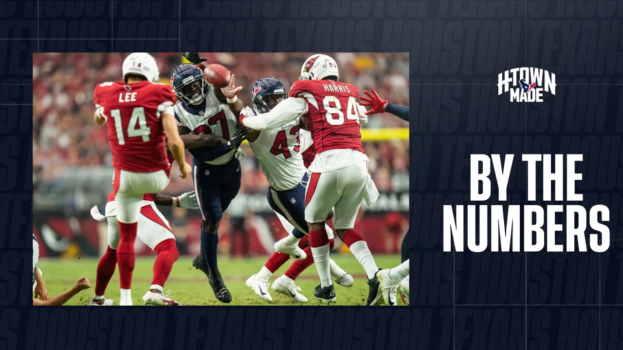 y the Numbers : Texans will host Arizona Cardinals in Week 11 matchup