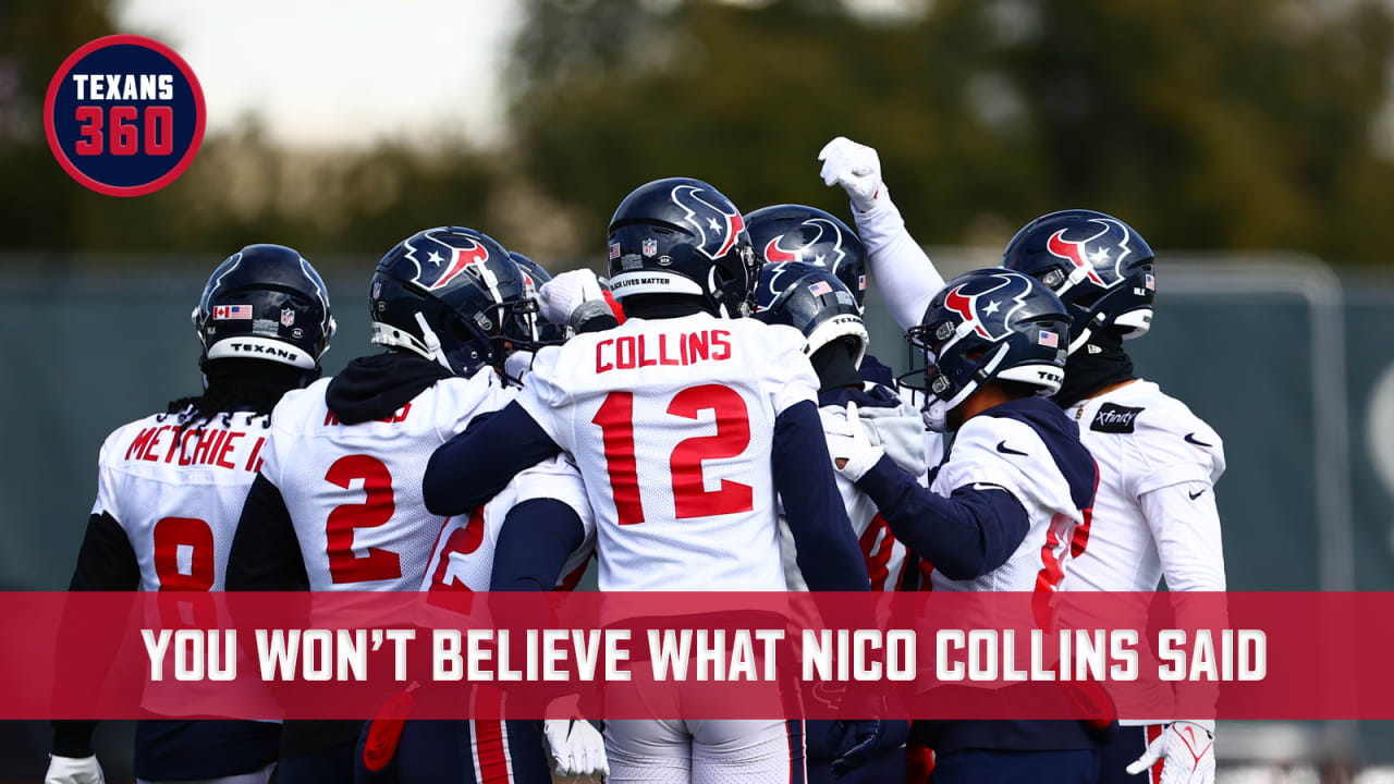 You WON'T believe what Nico Collins said | Texans 360