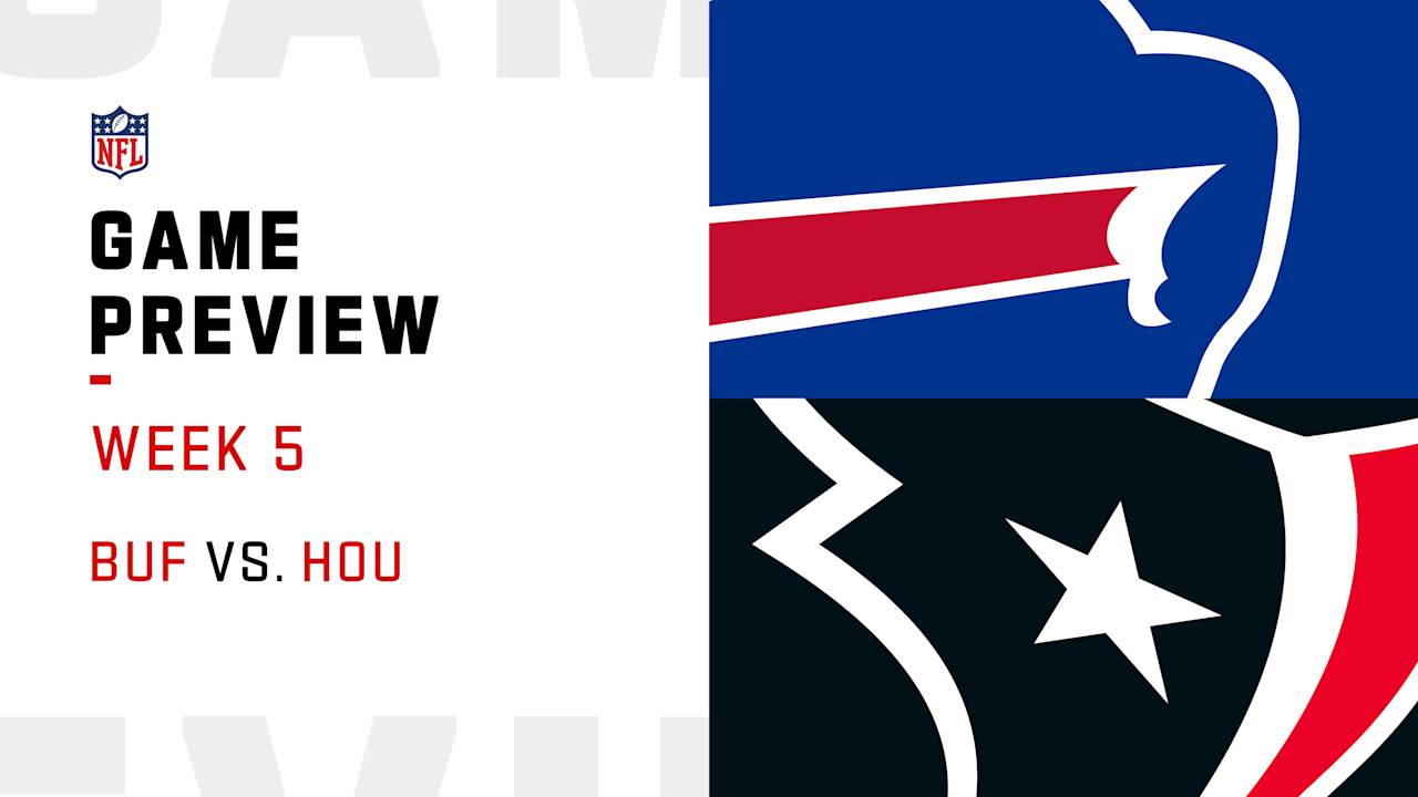 Bills vs. Texans preview Week 5