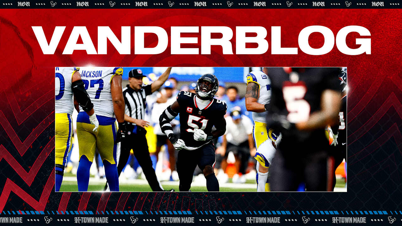 Texans at Rams: One Game In and Much to be Done | VanderBlog