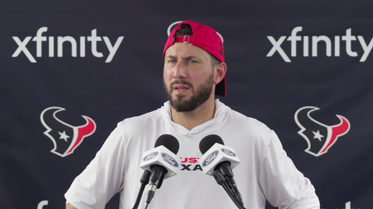Nick Caley Texans Media Availability | Full August 1 Q&A