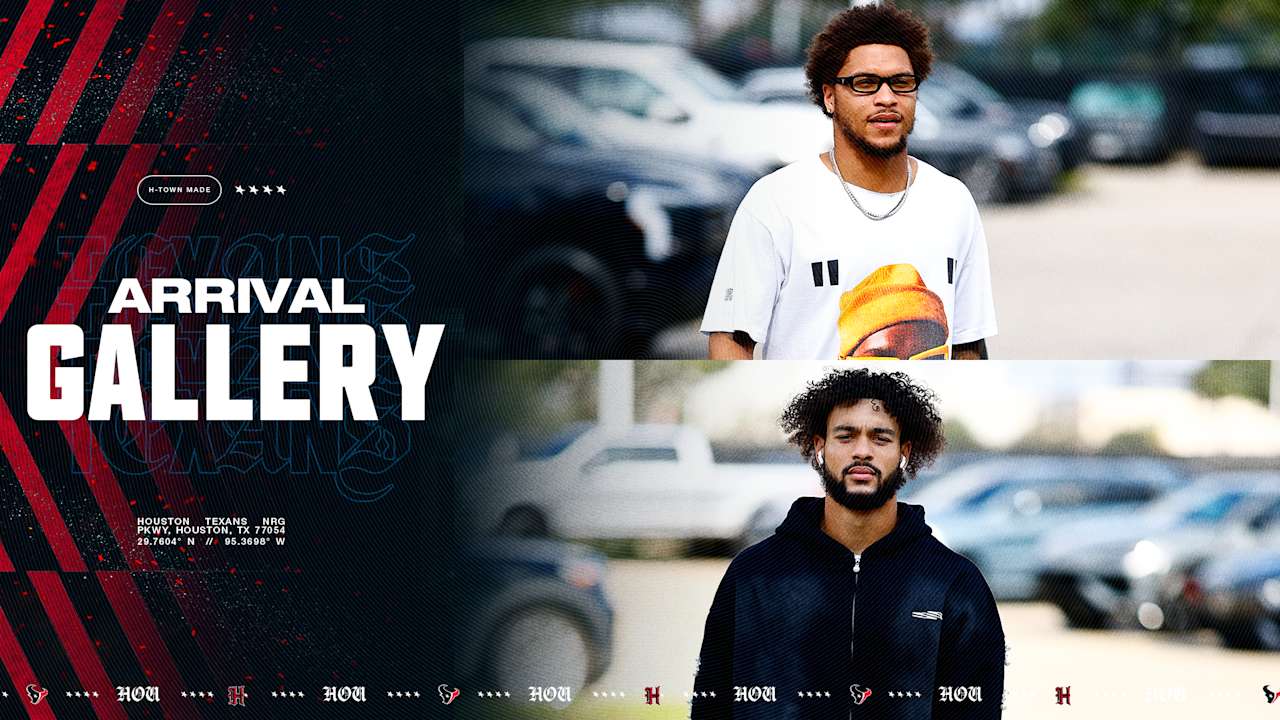 Texans vs Raiders | Week 16, Player Arrivals