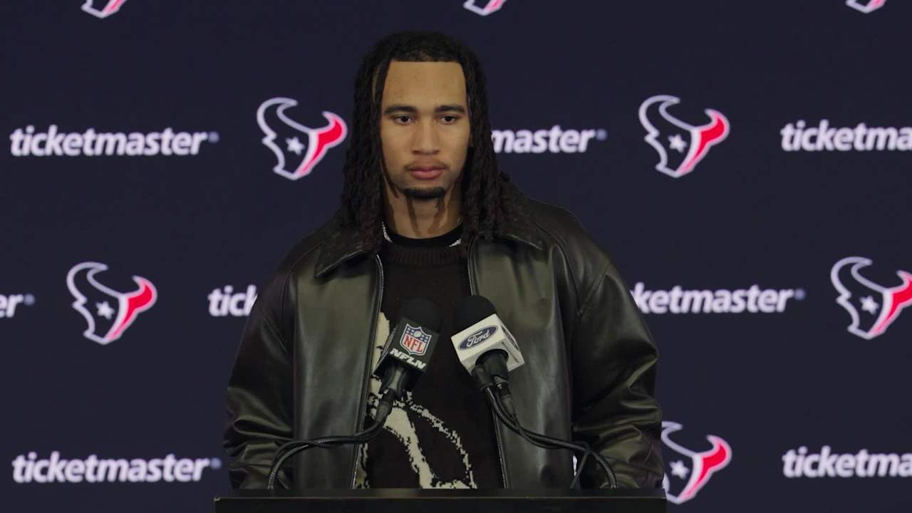 QB C.J. Stroud speaks following Week 16 win over Raiders