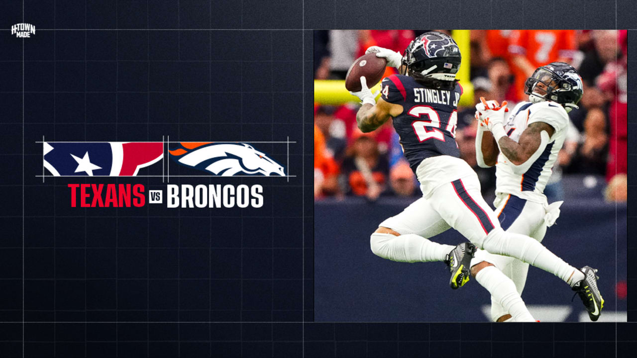 Houston Texans cornerback Derek Stingley, Jr. picked off two passes in ...