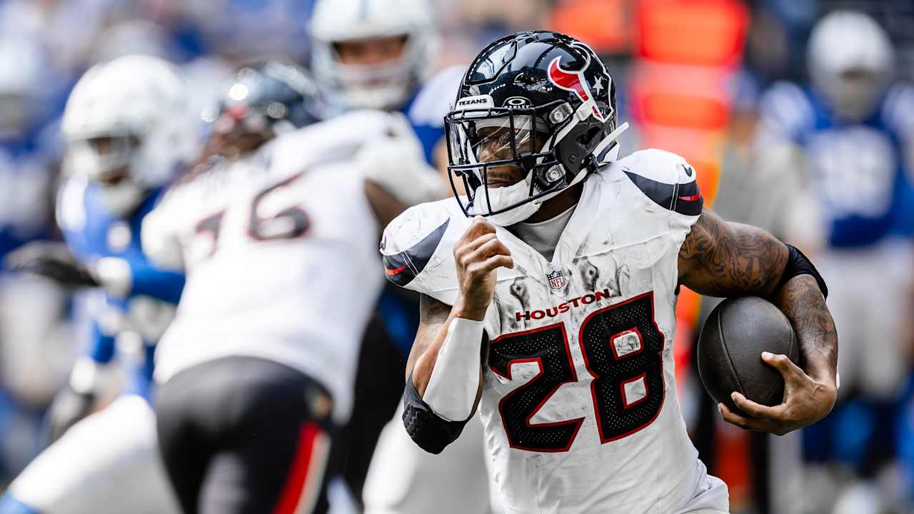 Texans' Joe Mixon has an opportunity to make NFL history against Colts