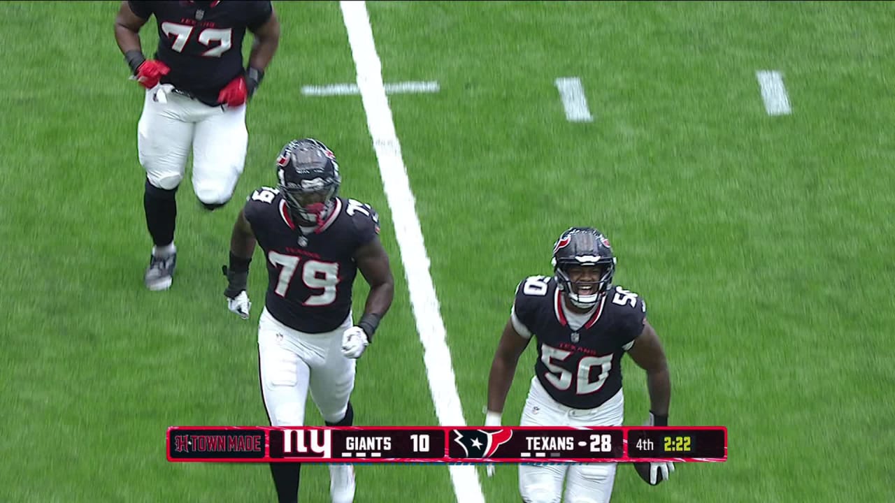 Malik Fisher corrals Solomon Byrd's forced fumble