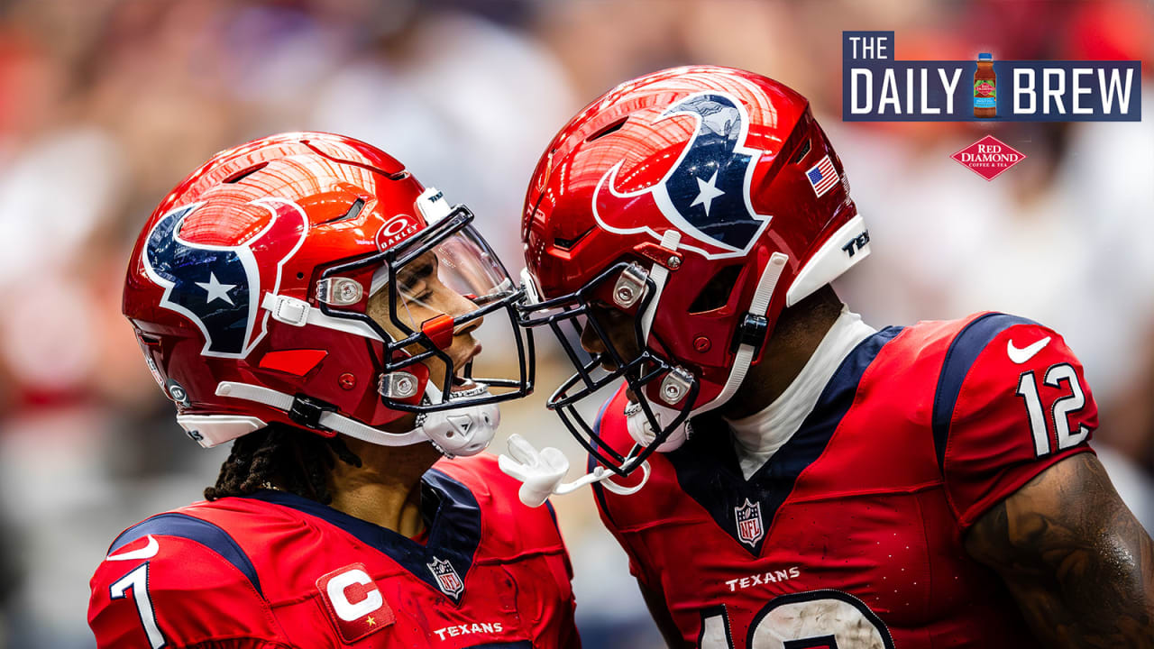 Wide receiver Nico Collins signed a contract extension with the Houston ...