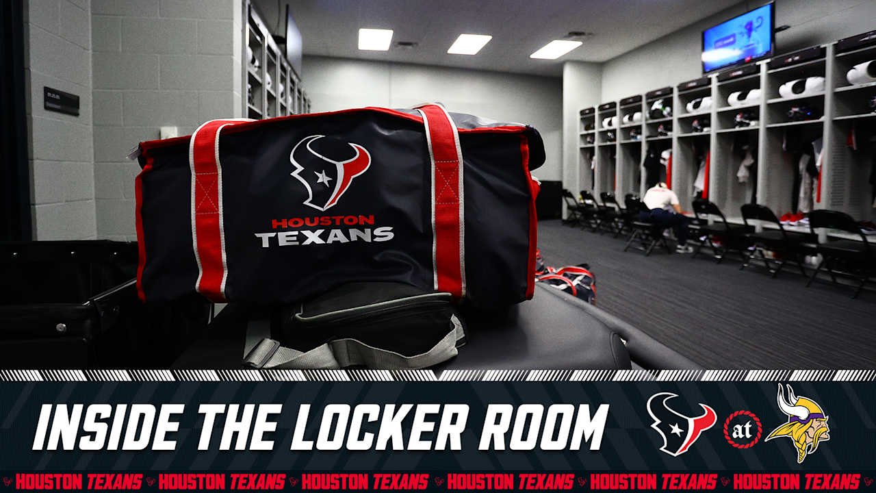 Locker Room Photos: Texans at Vikings | Week 3