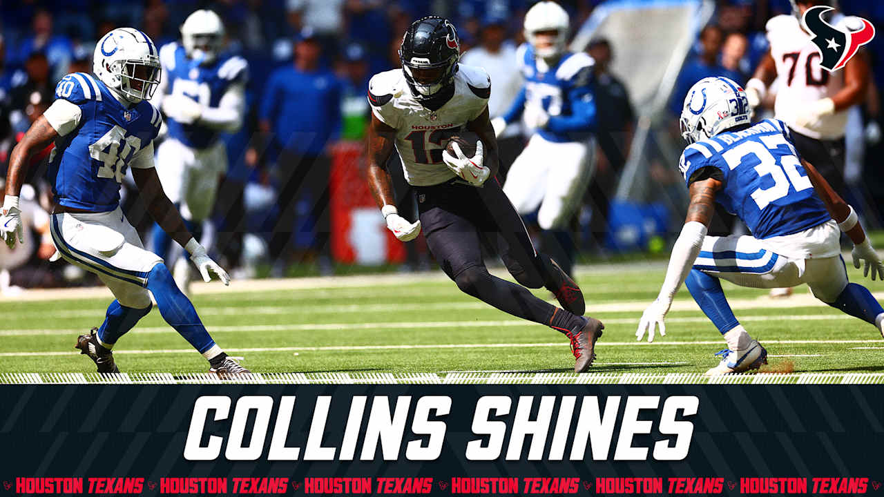 Houston Texans wide receiver Nico Collins came up with some important ...