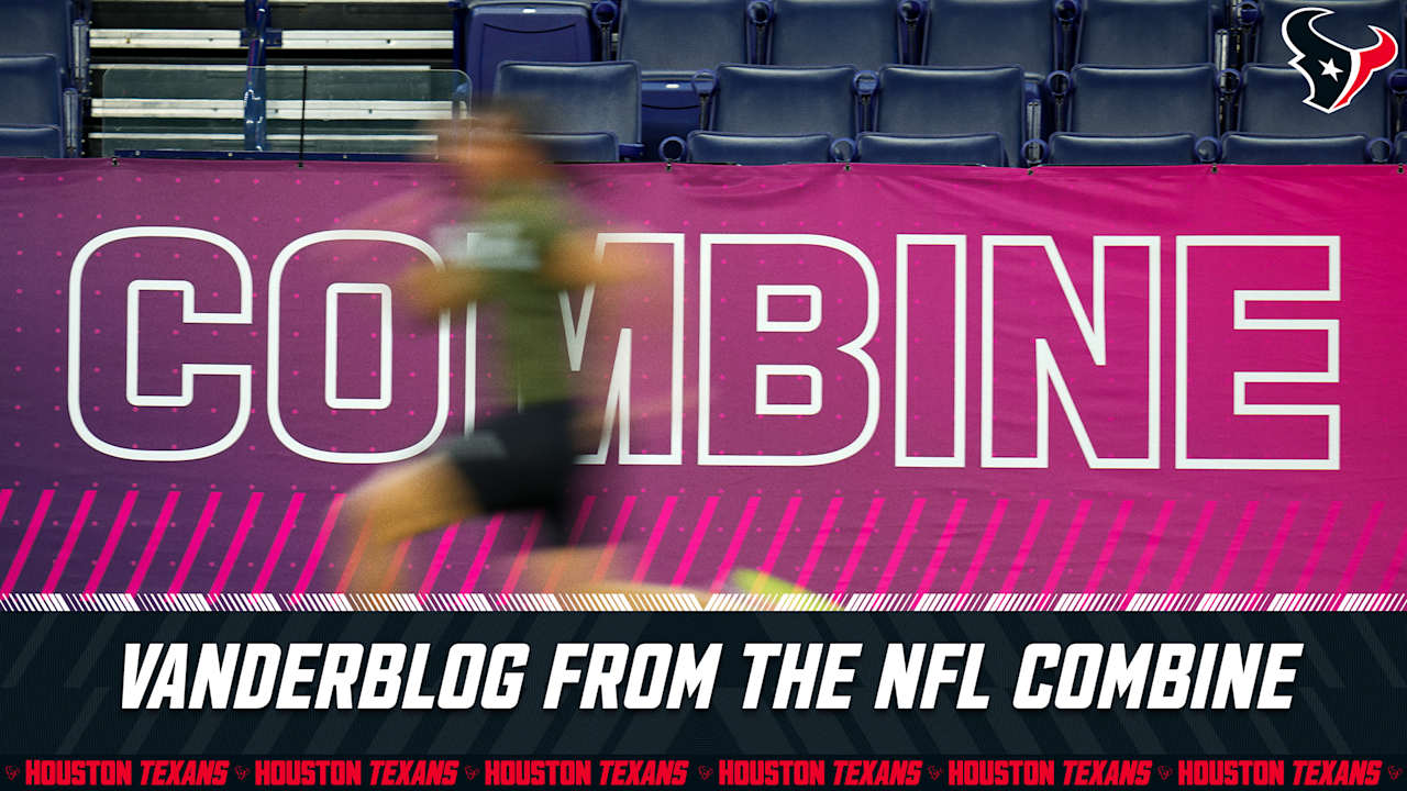 Voice of the Texans Marc Vandermeer is in Indianapolis for the 2025 NFL ...