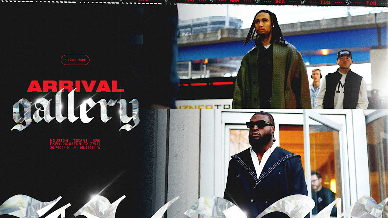 Texans at Steelers | Wild Card Round, Player Arrivals