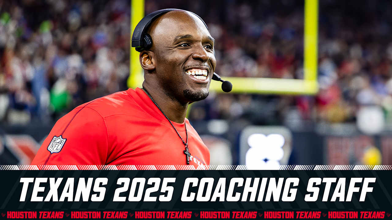 The Houston Texans announced their 2025 coaching staff, and there are a few key changes.