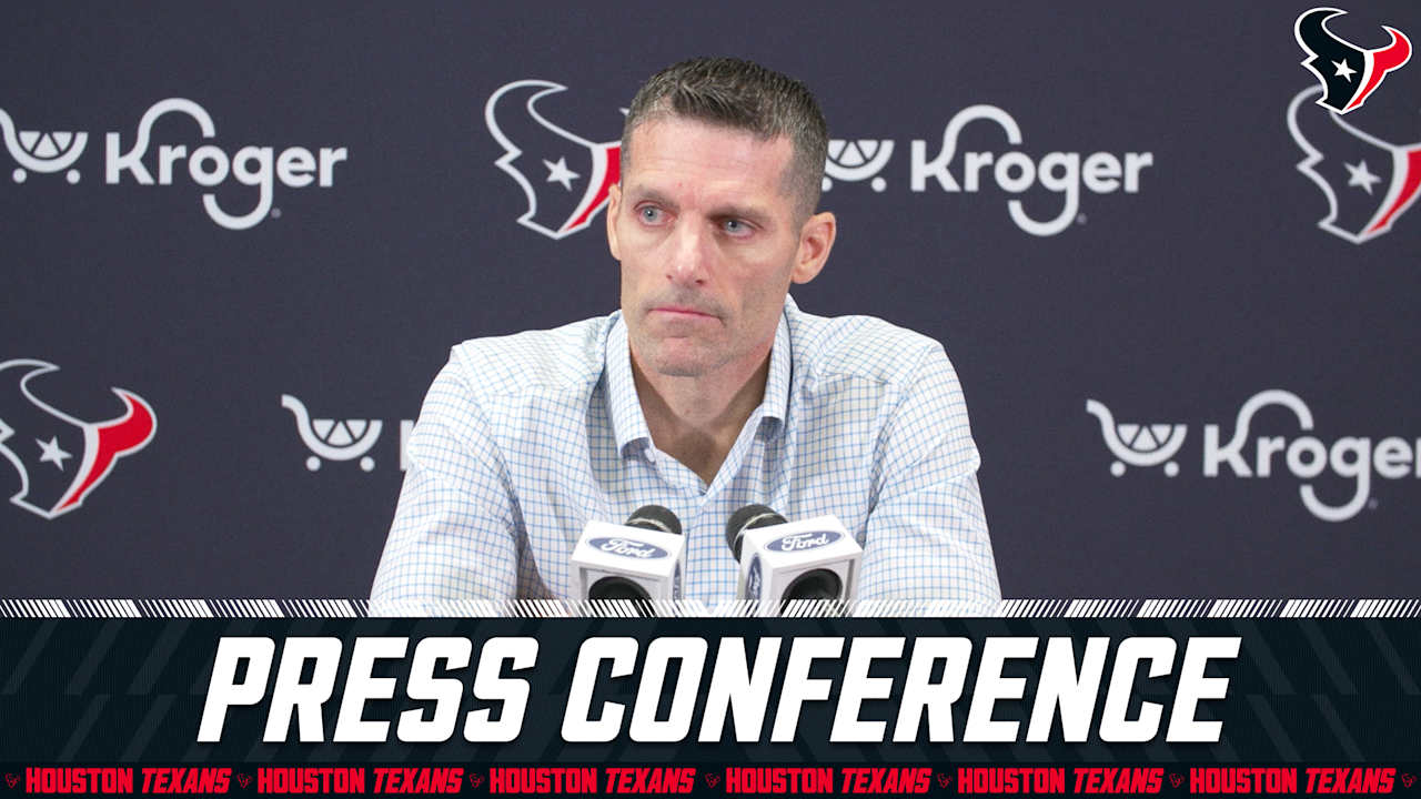 Houston Texans Executive VP & GM Nick Caserio addresses the media after ...