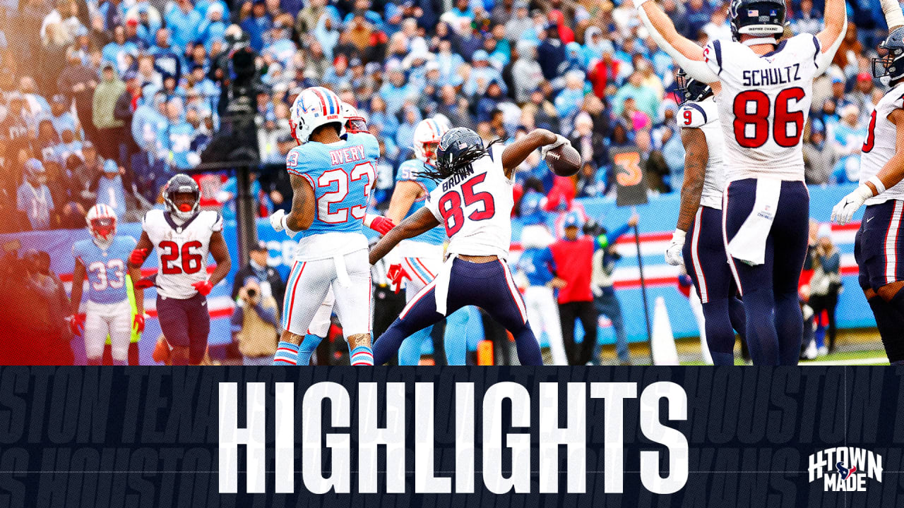 Highlights & Rapid Reactions: Texans defeat Titans 19-16 in overtime ...