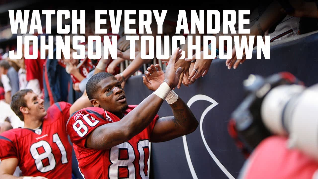 Every Andre Johnson touchdown as a Texan