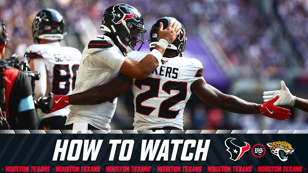 How to watch, listen and stream Houston Texans vs Jacksonville Jaguars | Week 4