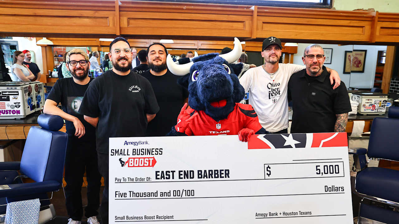 East End Barber receives the Small Business Boost
