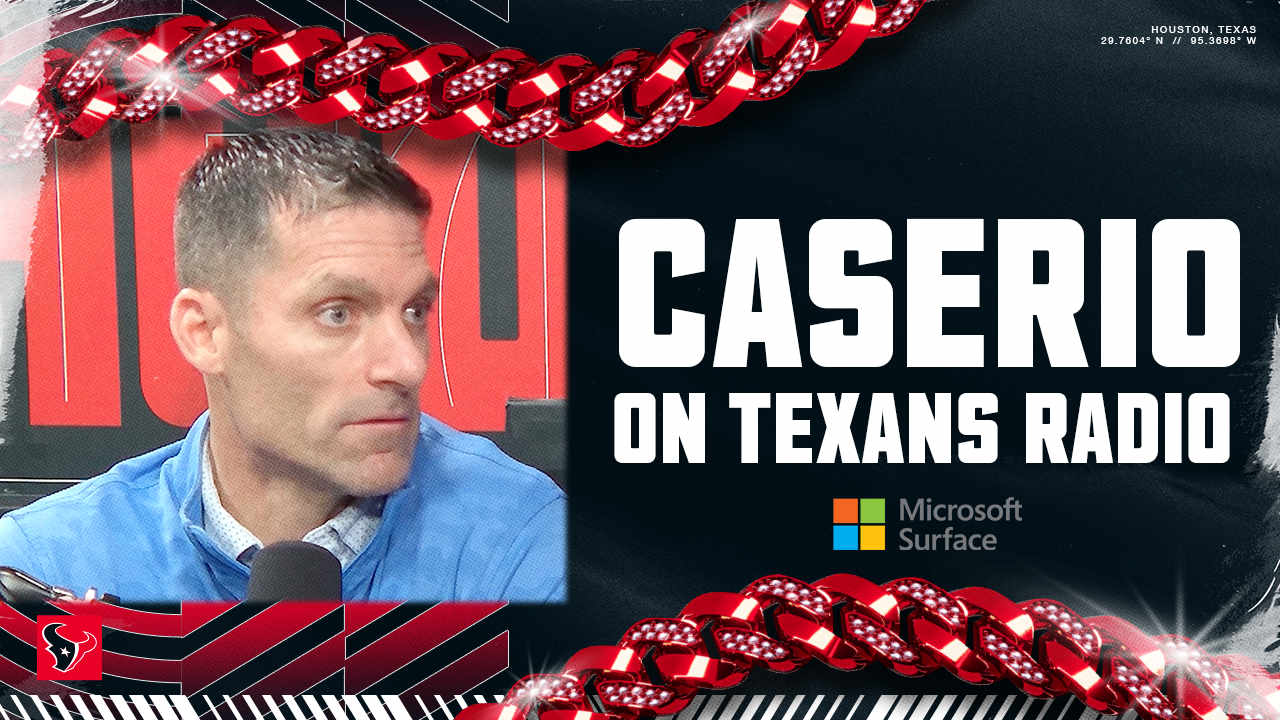 Nick Caserio on looking ahead after clinching the AFC South Division