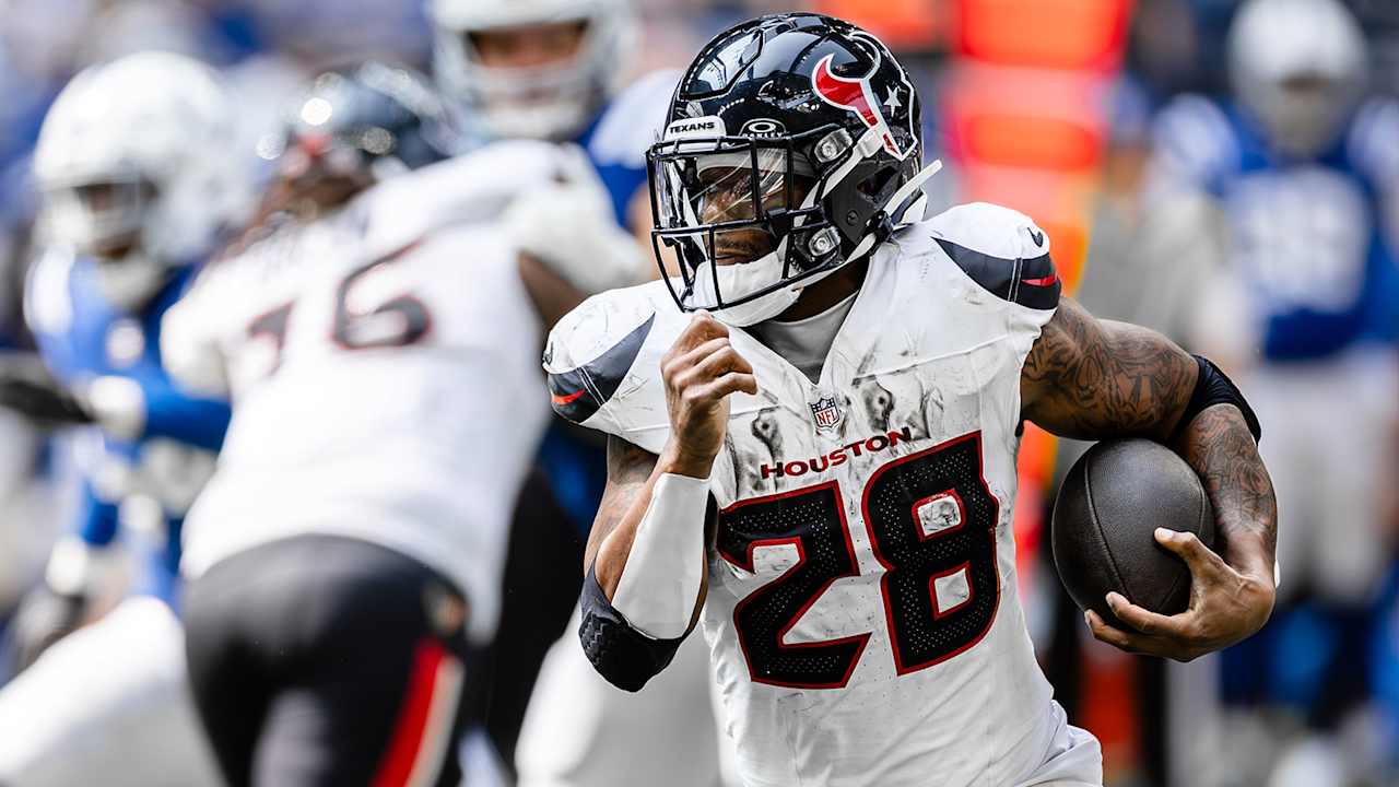 The Houston Texans made some roster moves, running back Joe Mixon won an award and the Chicago ...