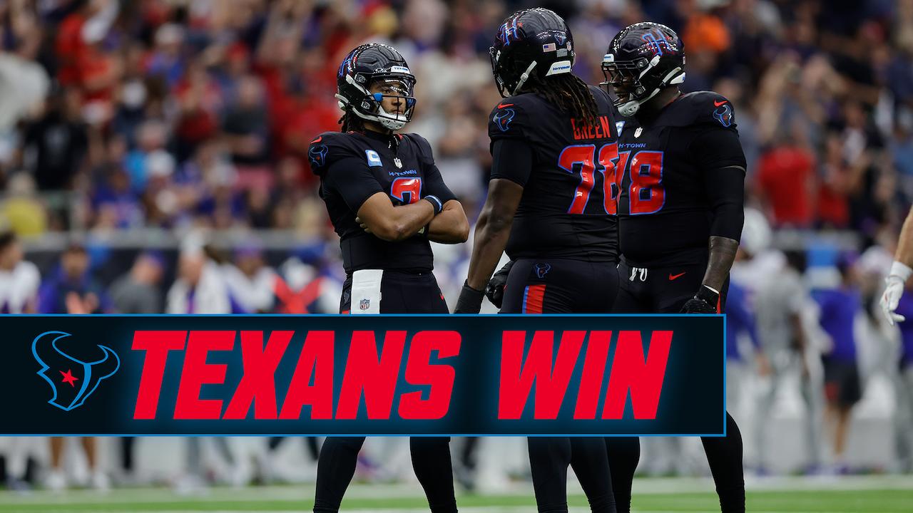 Texans' top plays vs. Bills in Week 5 victory