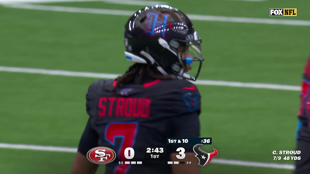 C.J. Stroud's best plays from 2-TD game vs. 49ers Week 8