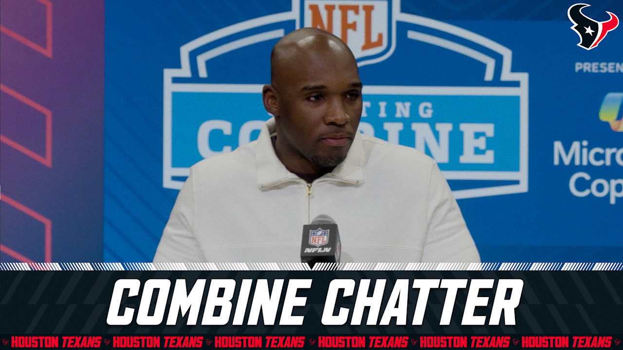 Houston Texans Head Coach DeMeco Ryans and several other members of the ...