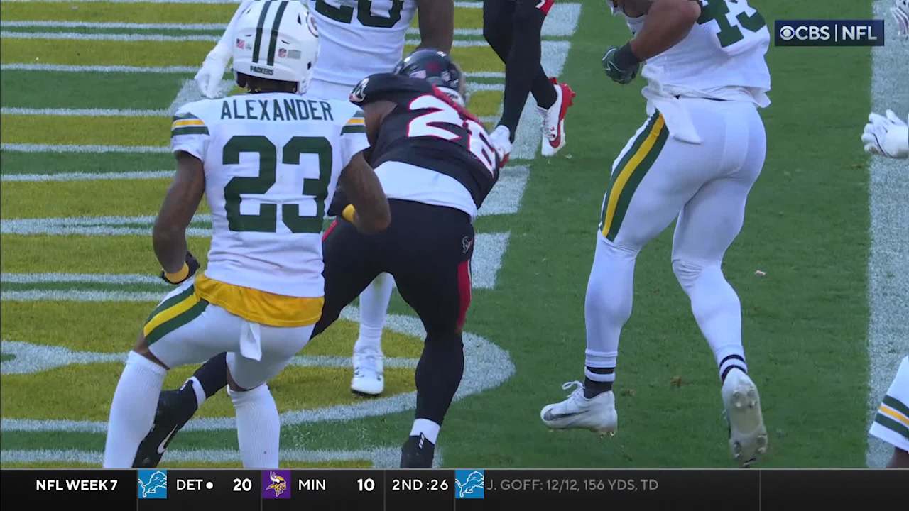 Joe Mixon rushes up middle for second TD of game vs. Packers