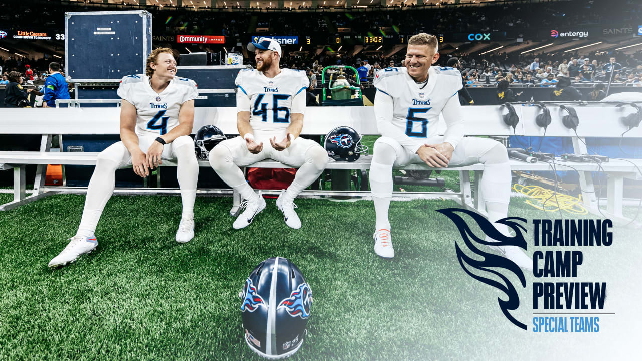 Titans 2024 Training Camp Preview: A Look at Special Teams