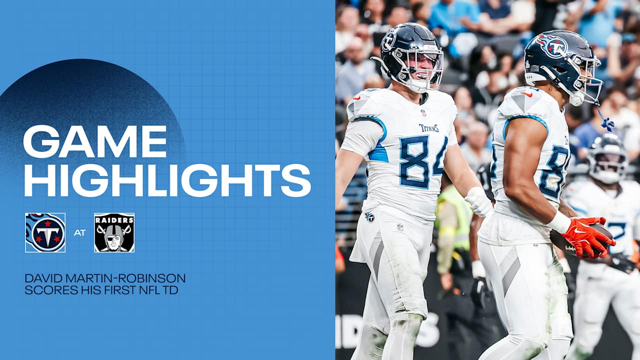 David Martin-Robinson Collects His First NFL Touchdown | Game Highlights