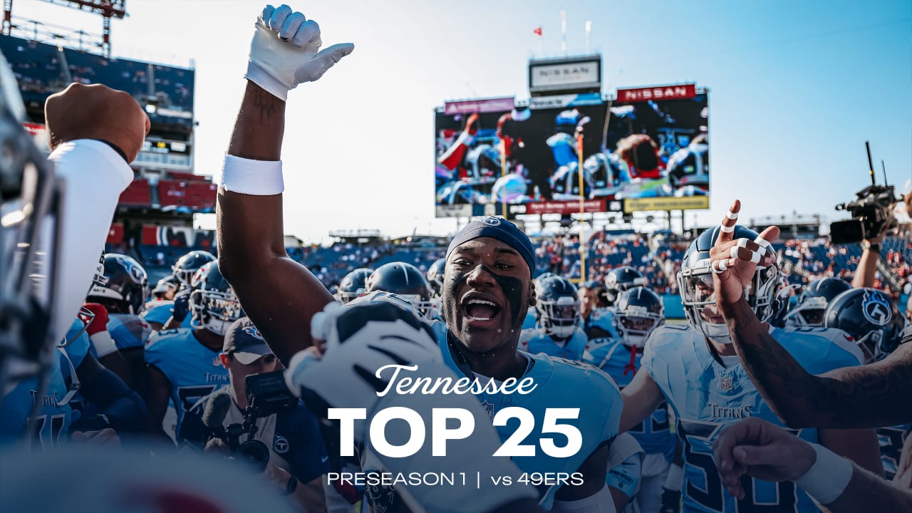 Tennessee Top 25 | 49ers vs. Titans Photography
