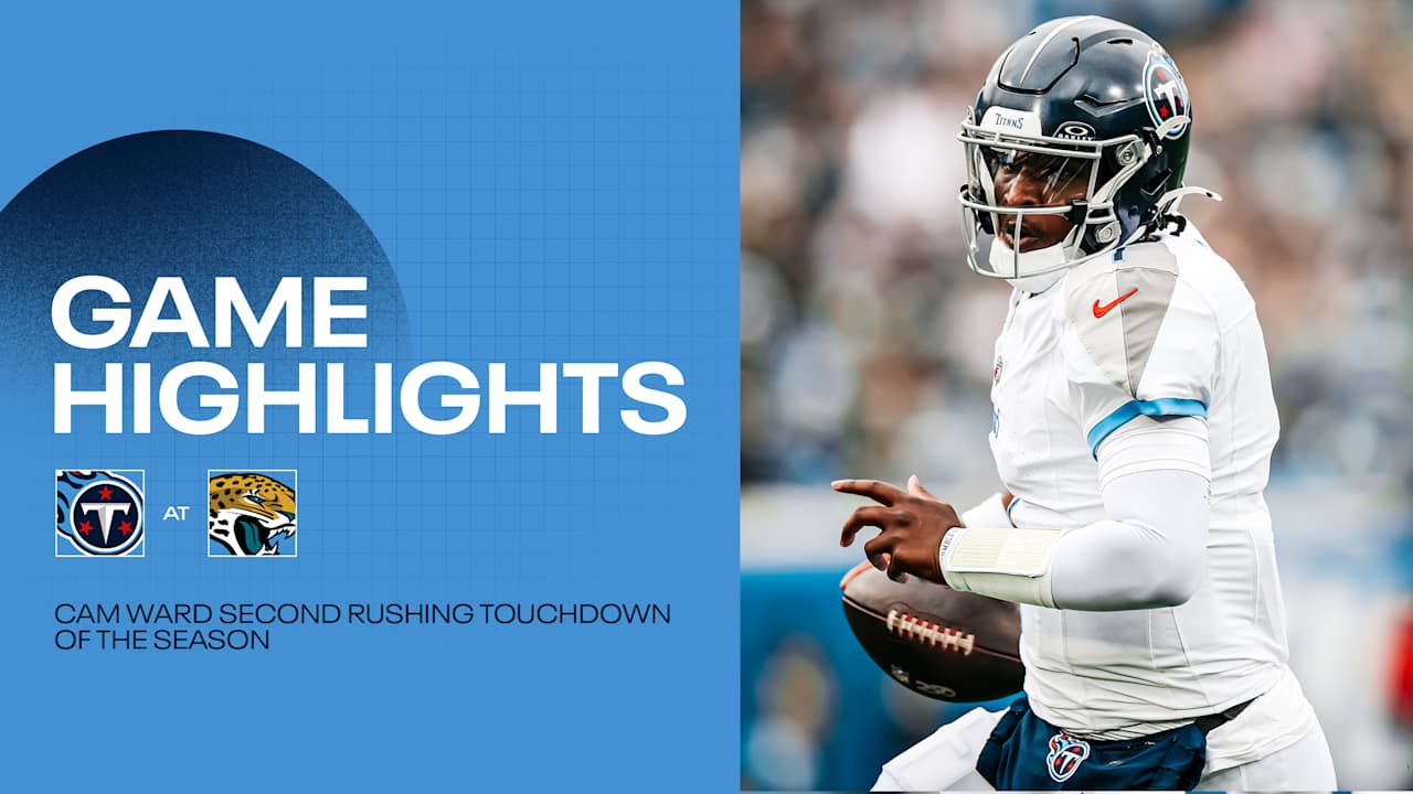 Cam Ward's Second Rushing TD of 2025 Opens Scoring | Game Highlights