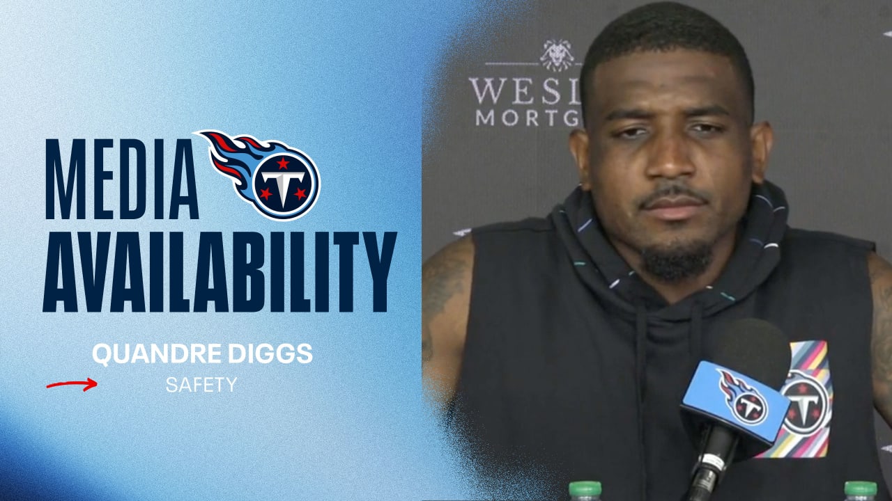 I'm Here to Compete and Work | Quandre Diggs Media Availability