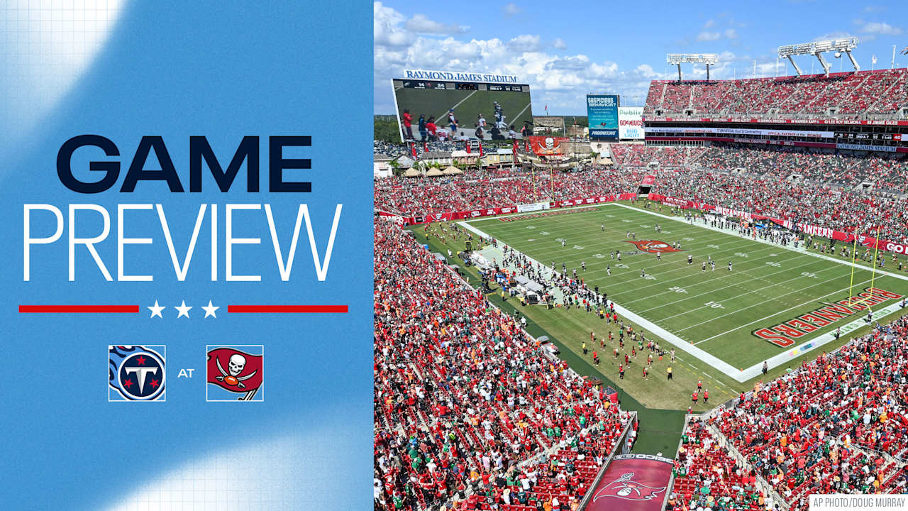 Game Preview: Titans Begin Preseason at Tampa Bay