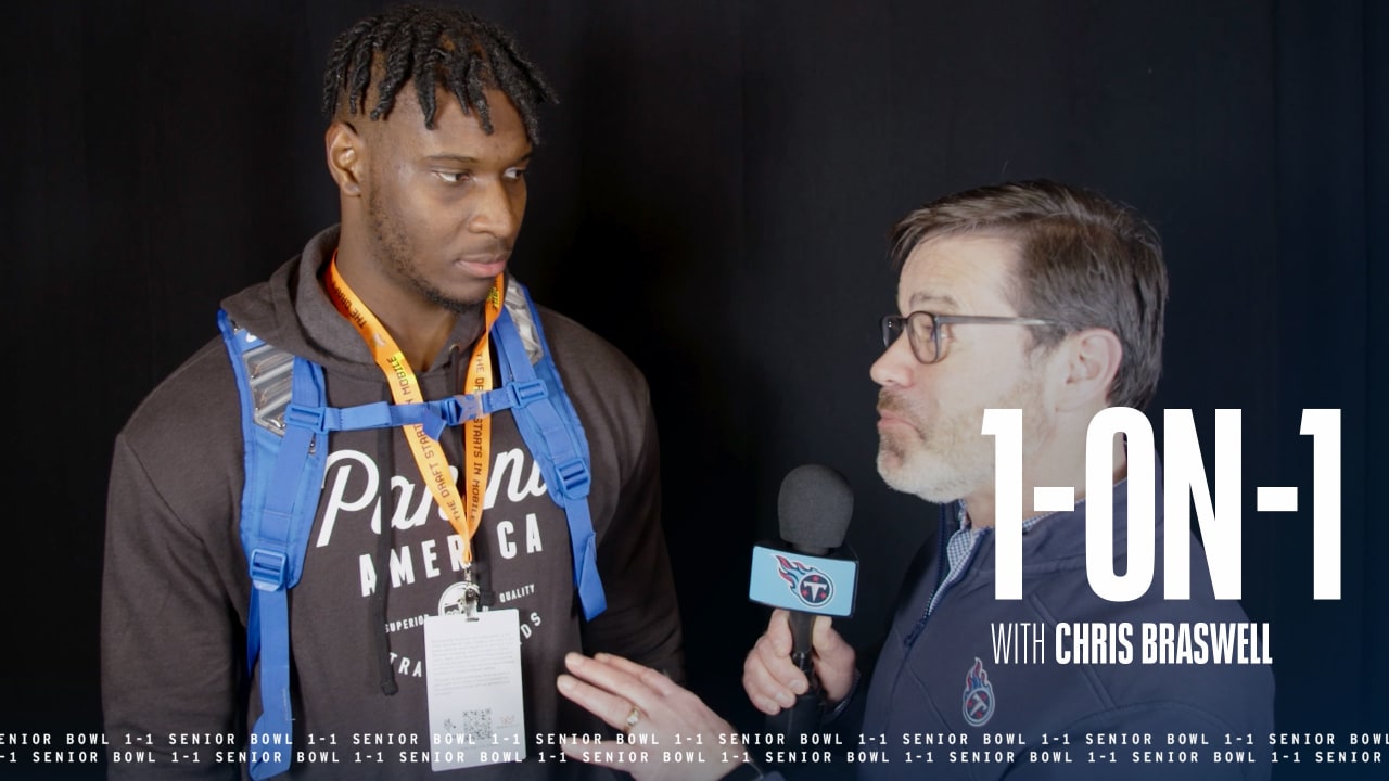 Chris Braswell at the Senior Bowl | 1-on-1